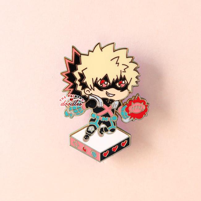 RPG Boom Enamel Pin – The Painted Doodles